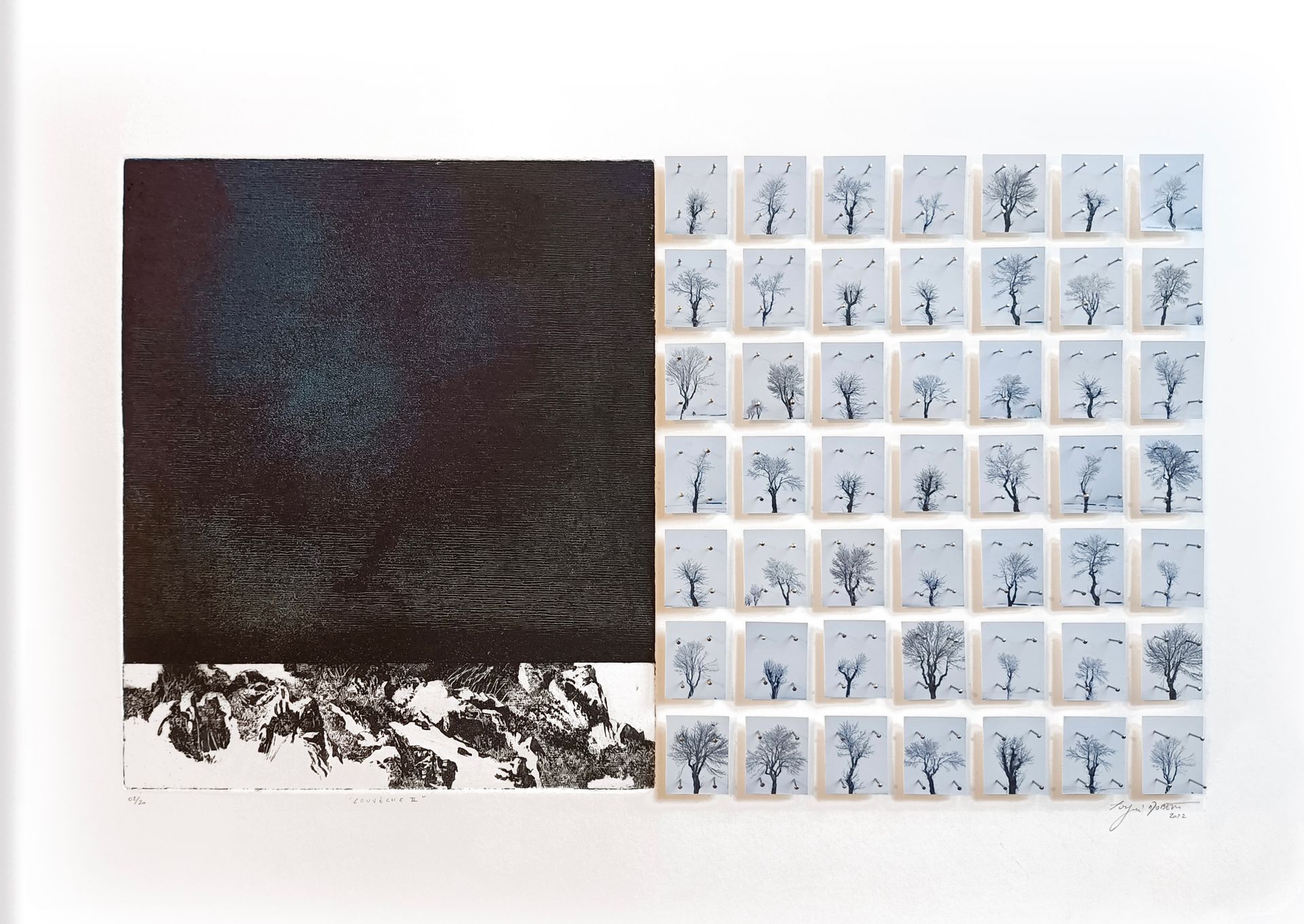Robert Tangui , Oeuvre sur papier - Galerie Gaïa